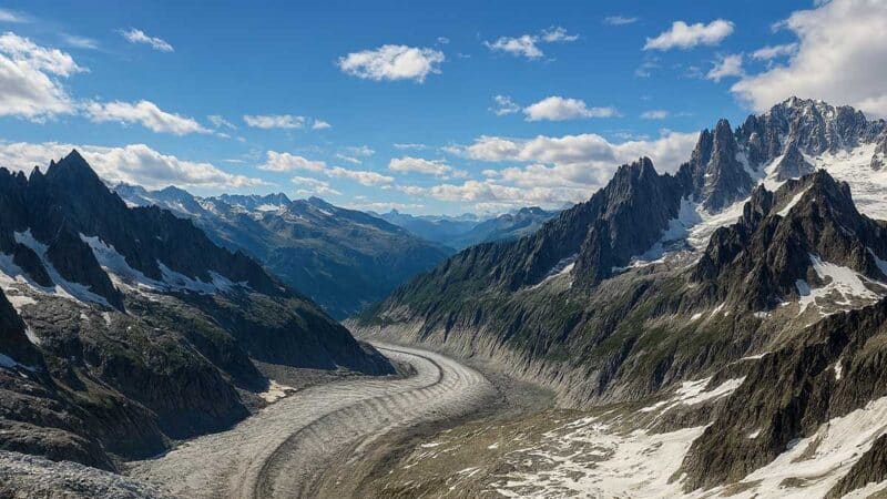 The ice sea of the Alps: a glacier that still knows how to surprise ...